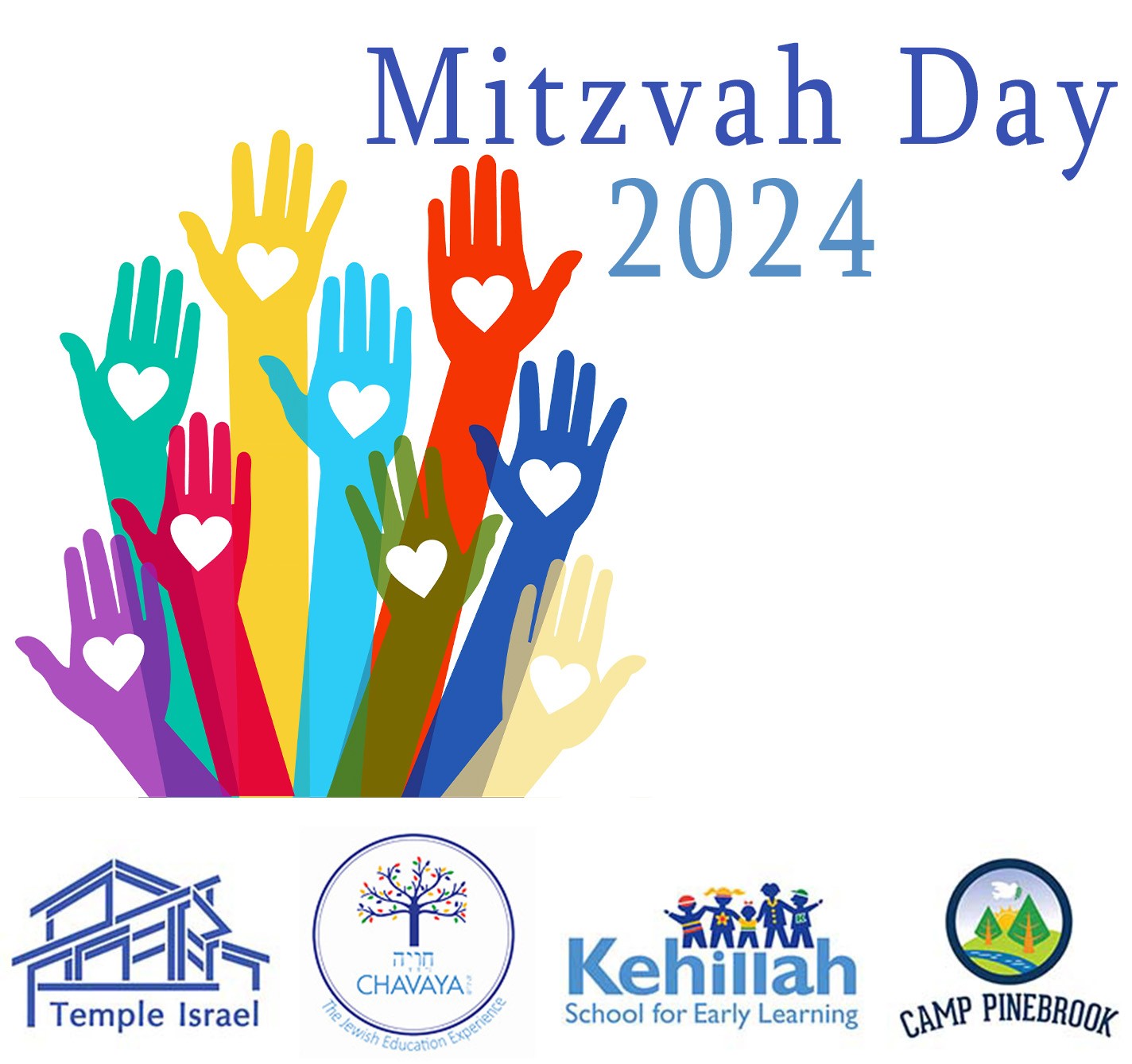 mitzvah day logo 2024 | Temple Israel